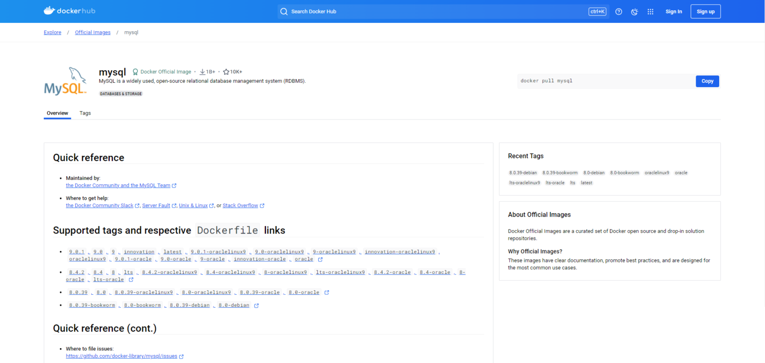 Запуск MySQL в Docker - DockerHosting.ru Запуск MySQL в Docker - DockerHosting.ru